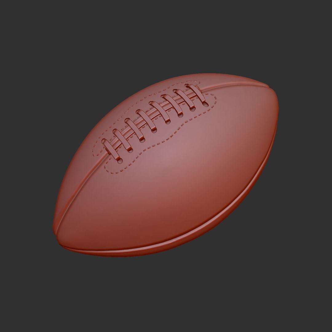 American Football 3d Stl Model Relief Element, CNC Router Engraver, CNC ...