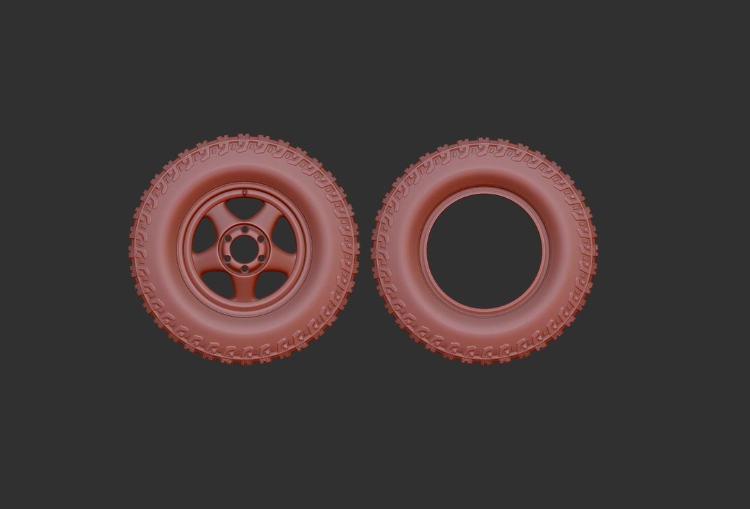 Tire 3d Stl Model Relief Element, CNC Files - Etsy