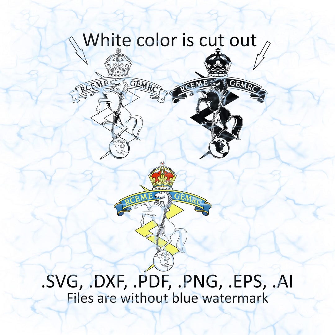 Royal Canadian Electrical and Mechanical Engineers (RCEME) Svg Vector ...