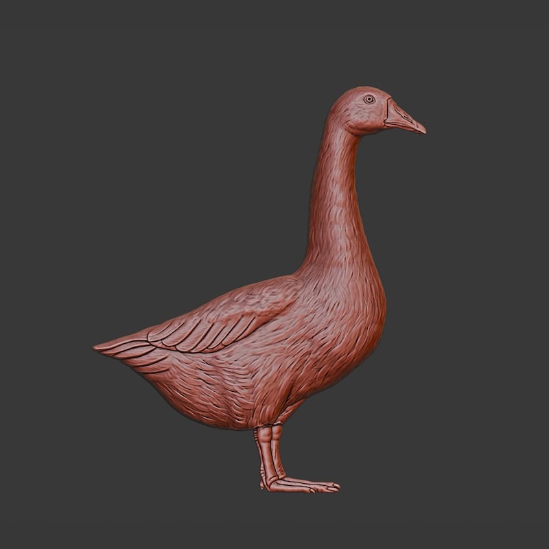 Porch Goose 3d Print Files - Etsy