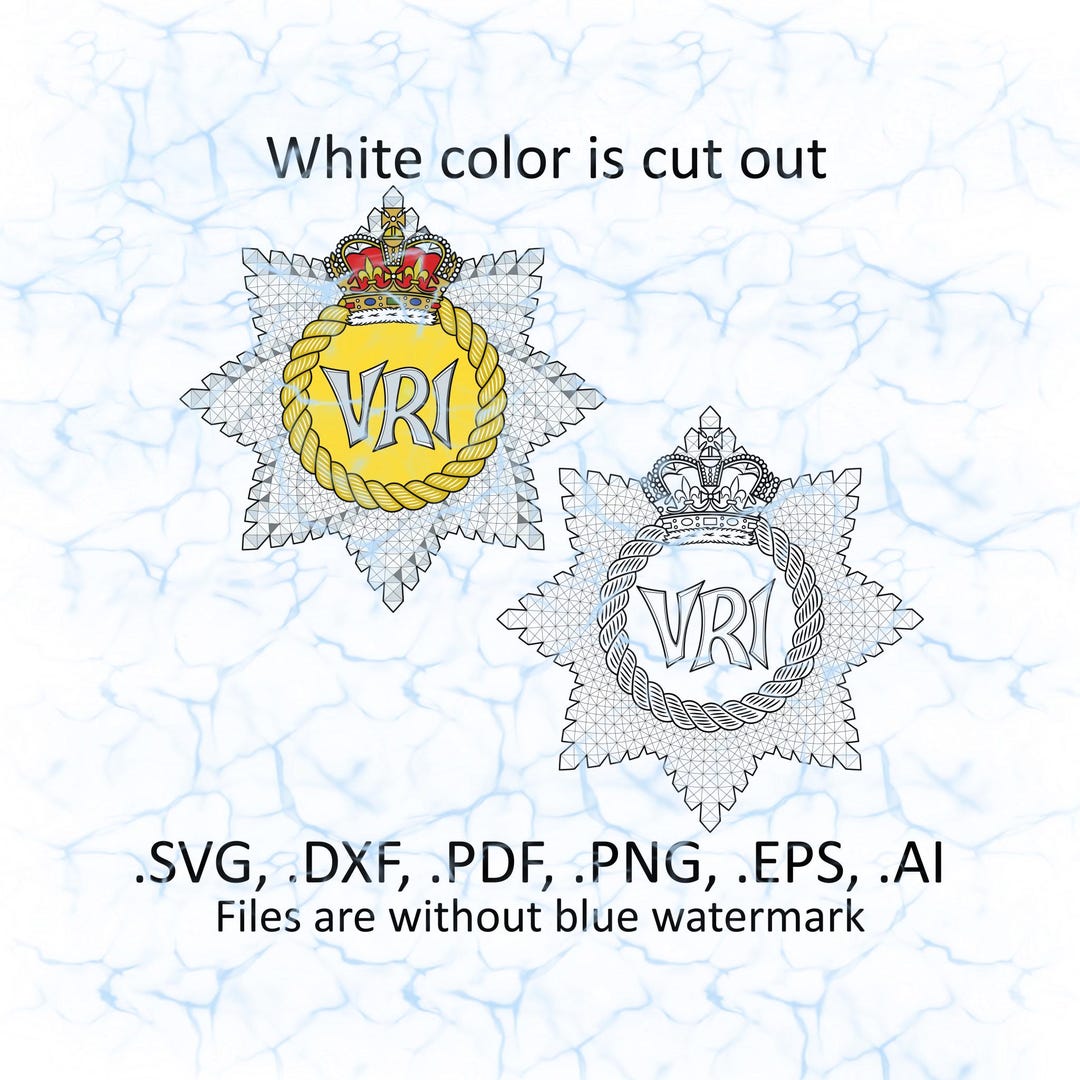 Royal Canadian Regiment Svg Vector Files, Dxf, Pdf, Ai, Eps, Png Files ...
