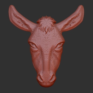 Donkey 3d Stl Relief Model, CNC Router Engraver, CNC Files - Etsy Australia
