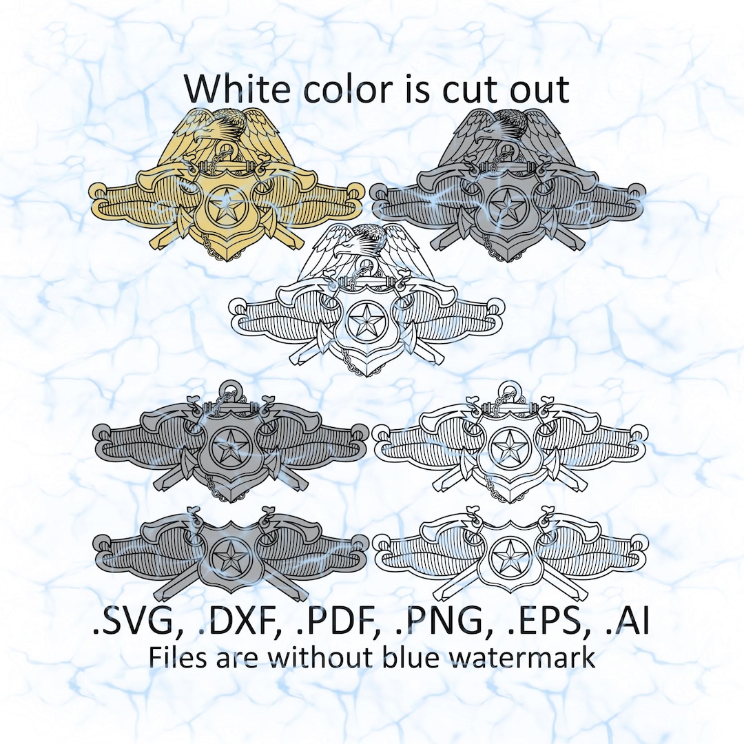 US Navy Security Forces Svg Vector Files, Dxf, Pdf, Ai, Eps, Png - Etsy ...
