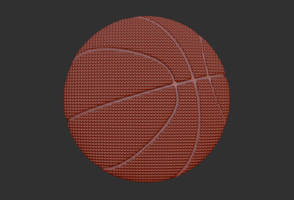 Basketball 3d Stl Model Relief Element, CNC Router Engraver, CNC Files ...