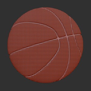 Basketball 3d Stl Model Relief Element, CNC Router Engraver, CNC Files ...