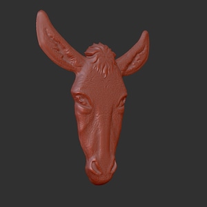 Donkey 3d Stl Relief Model, CNC Router Engraver, CNC Files - Etsy Australia