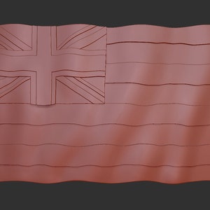 Hawaii Flag Stl 3d Model Relief Element, CNC Router Engraver, CNC Files ...