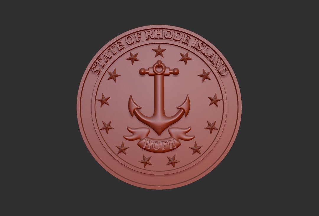 Rhode Island 3d .stl Model, for CNC and 3d Printer - Etsy