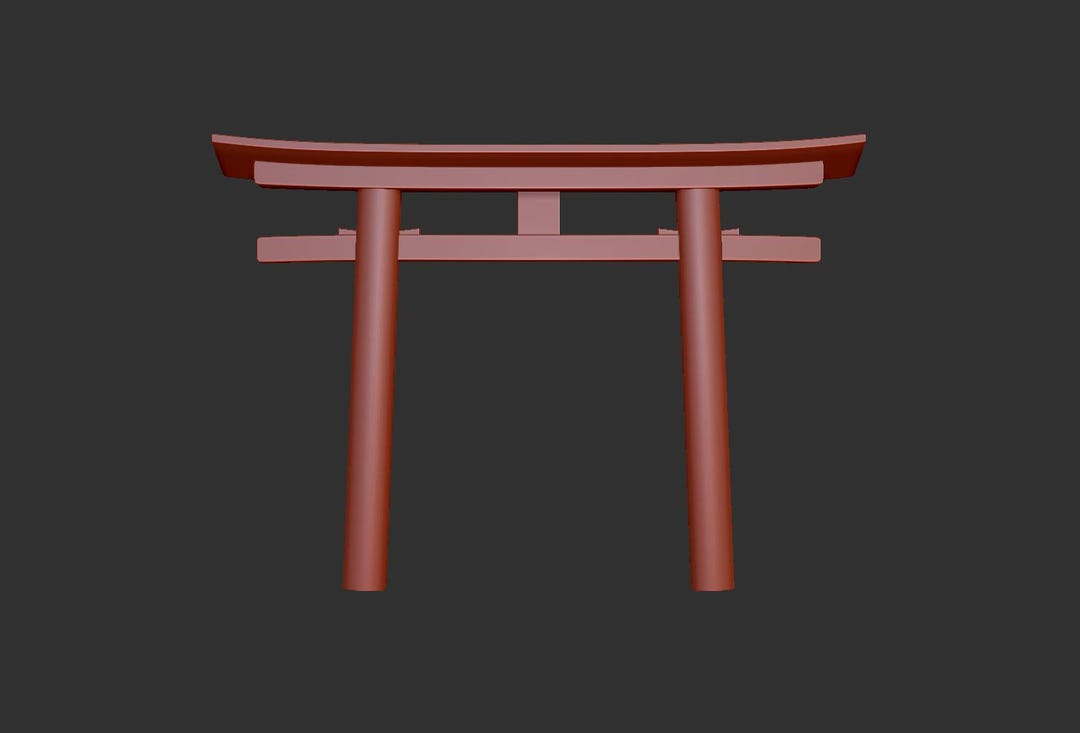 Torii, Shinto Gateway .stl 3d Model Relief Element, CNC Files - Etsy