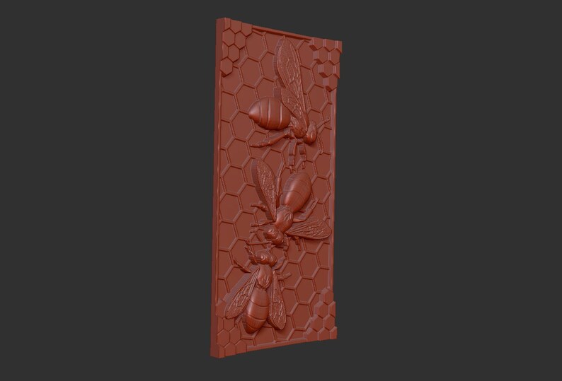 Bees 3d Stl Models Reliefs, CNC Router Engraver, CNC Files - Etsy
