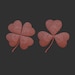 Clover Leaf 3d Stl Models, Relief Elements, CNC Router Engraver, CNC ...