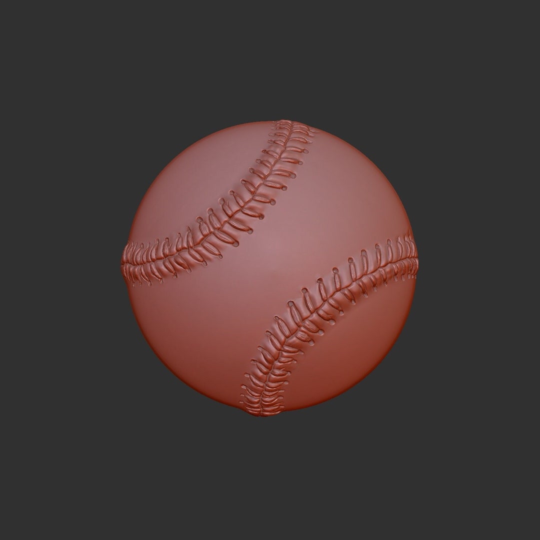 Baseball 3d Stl Model Relief Element, CNC Router Engraver, CNC Files - Etsy