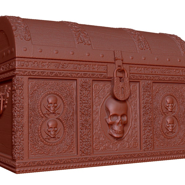 Treasure Chest Stl Files - Etsy