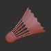 Badminton Shuttlecock 3d Stl Model Relief Element, CNC Router Engraver ...