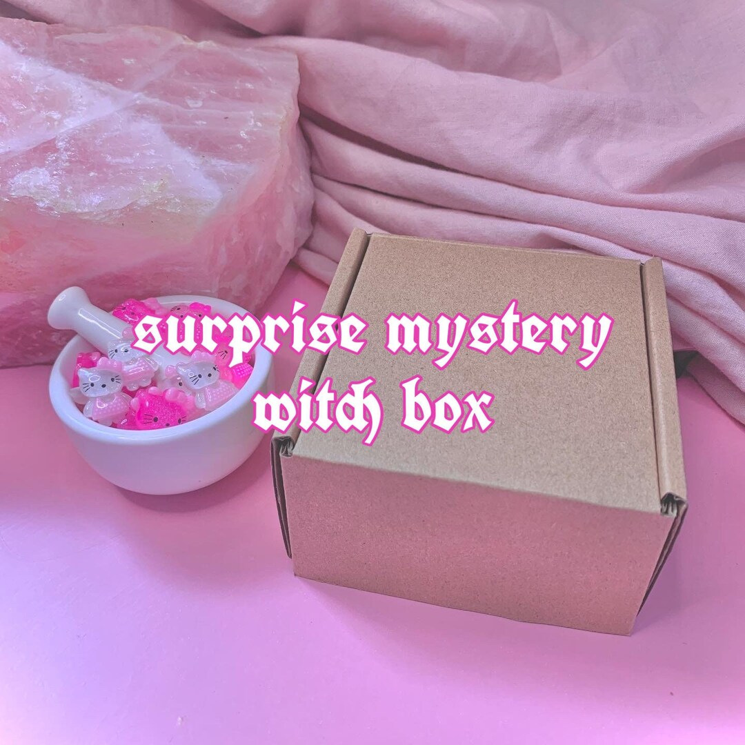 Surprise Witch Box, Mystery Witch Box, Kawaii Surprise Mystery Witch ...
