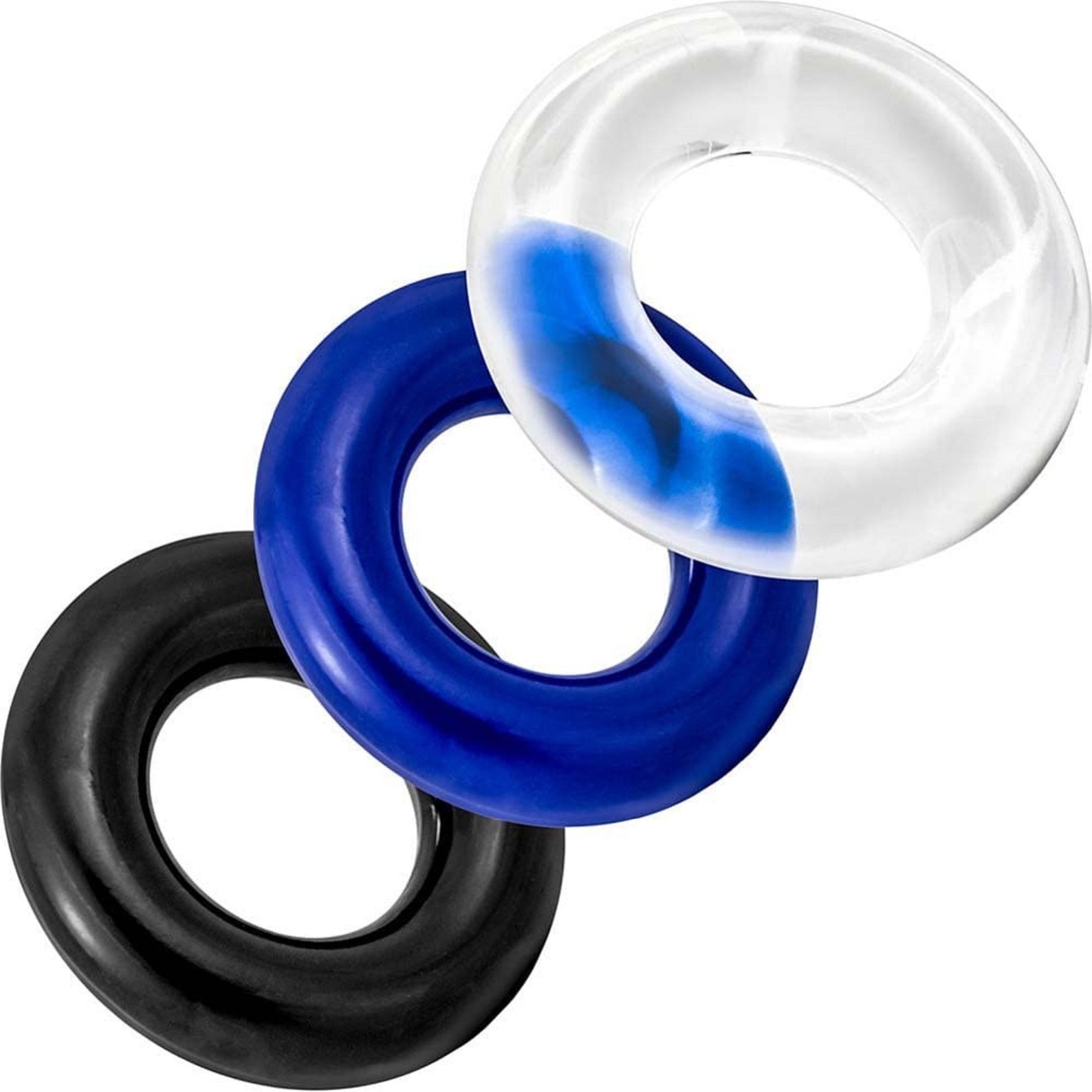 Cock Ring 3 Pack Soft Stretchy Silicone Stay Hard Penis Etsy