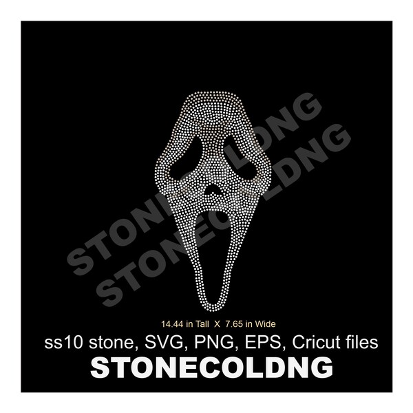 Halloween Tumbler Rhinestone Template - Etsy