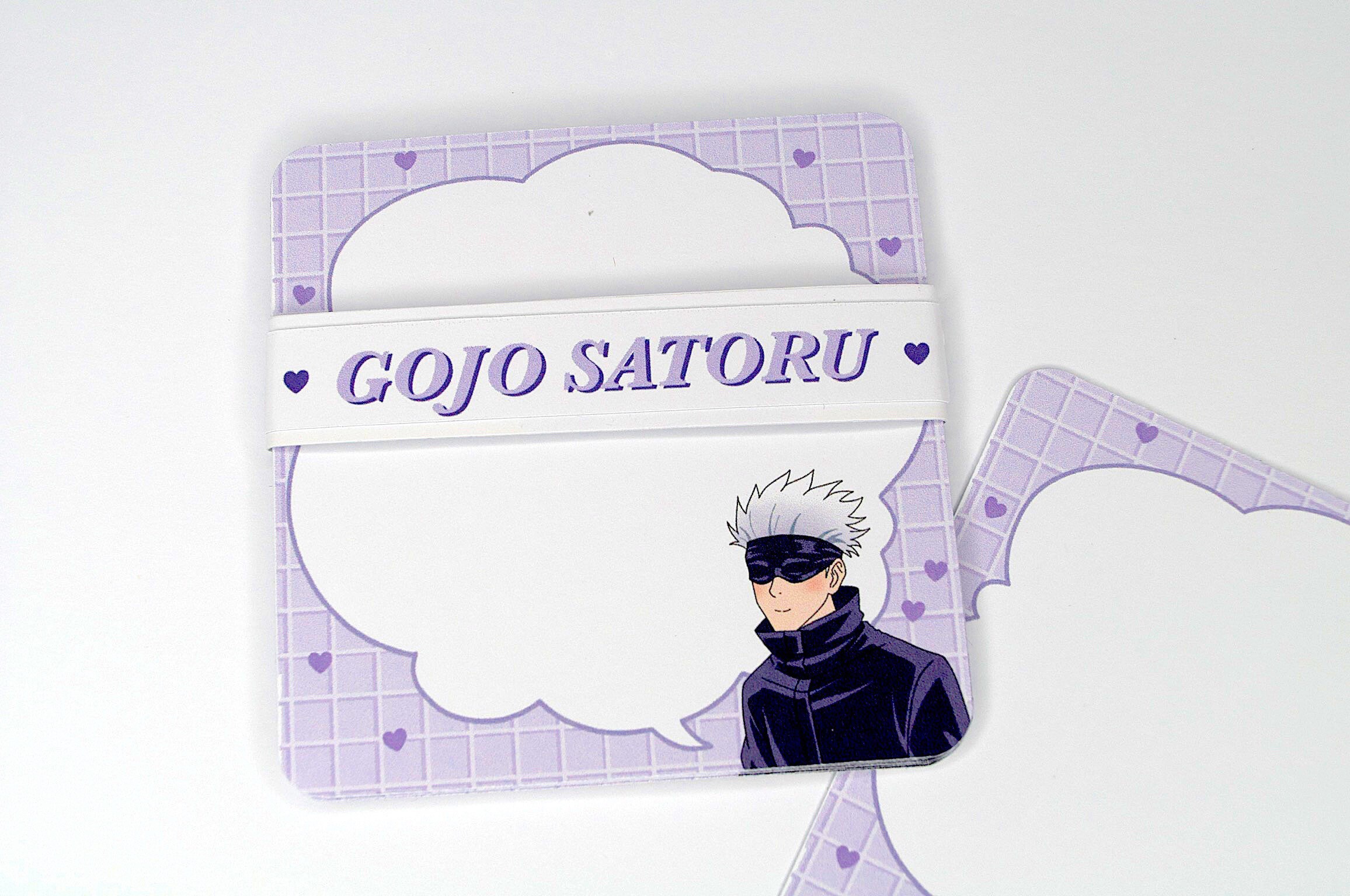 Gojo memo pad sticker pack of 8 Gojo Satoru Jujutsu | Etsy