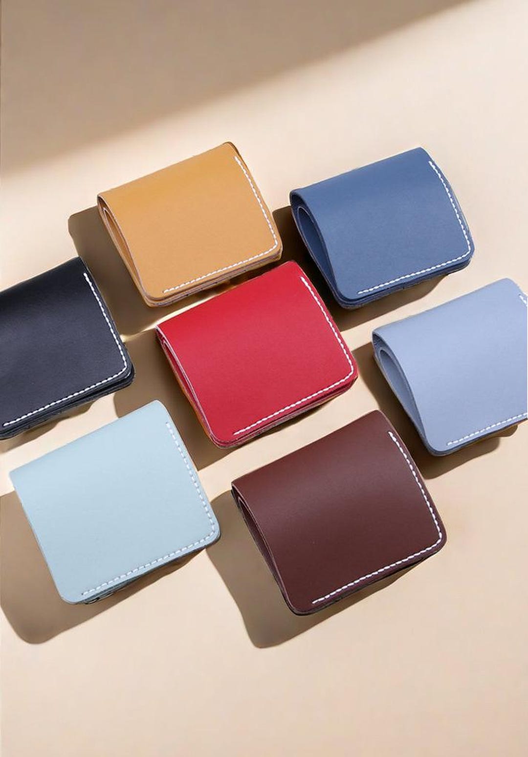 Minimalist Bi-fold Wallet DIY Kit Handmade Leather Wallet Easy for ...