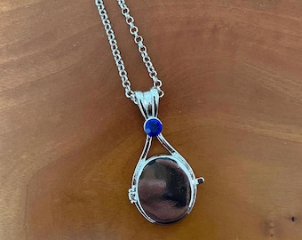 Real H2O Locket Just Add Water Photo Picture Oval Round Locket Engraved ...