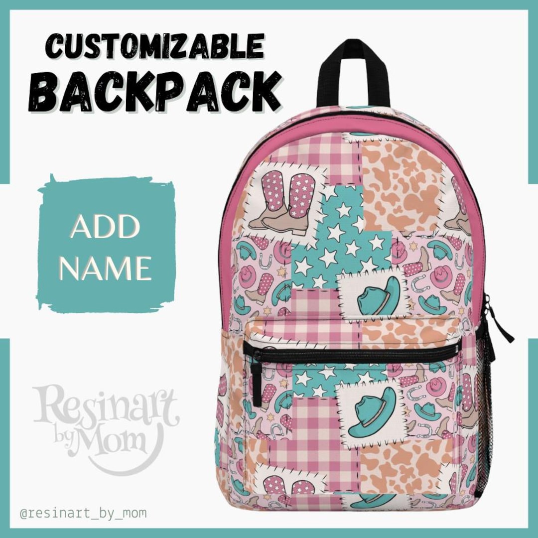 Cowgirl Backpack: Western Rodeo Travel Bag, Southwest Style - Etsy