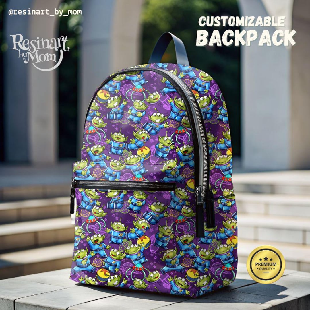 Toy Story Aliens Backpack, Toy Story Backpack for Kids, Disney Backpack ...