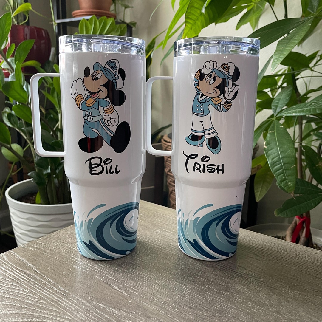 Disney Cruise Tumbler, Cruise Cup With Straw, Cruise Tumbler With ...