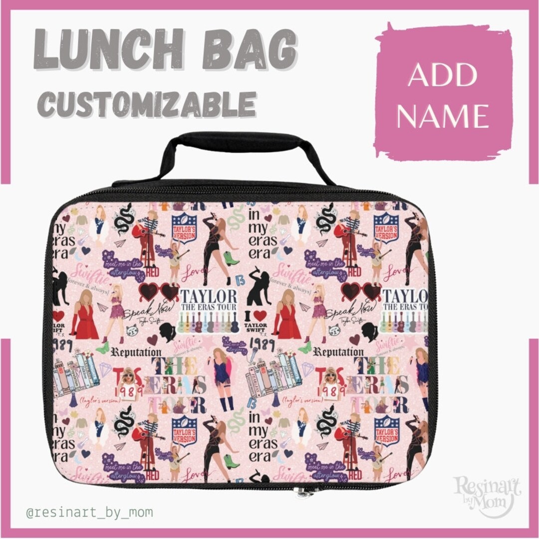 Tswift Lunch Bag, Swiftie Lunch Bag, Taylor Food Bag, Tswift Bag, Swift ...