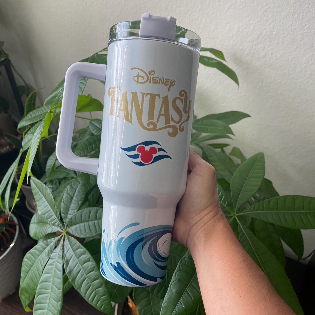 Disney Cruise Tumbler, Cruise Cup With Straw, Cruise Tumbler With ...