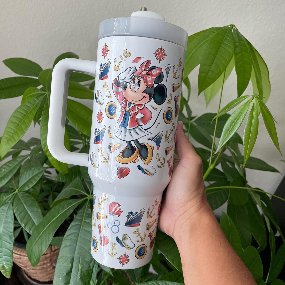 Disney Cruise Tumbler, Cruise Cup With Straw, Cruise Tumbler With ...