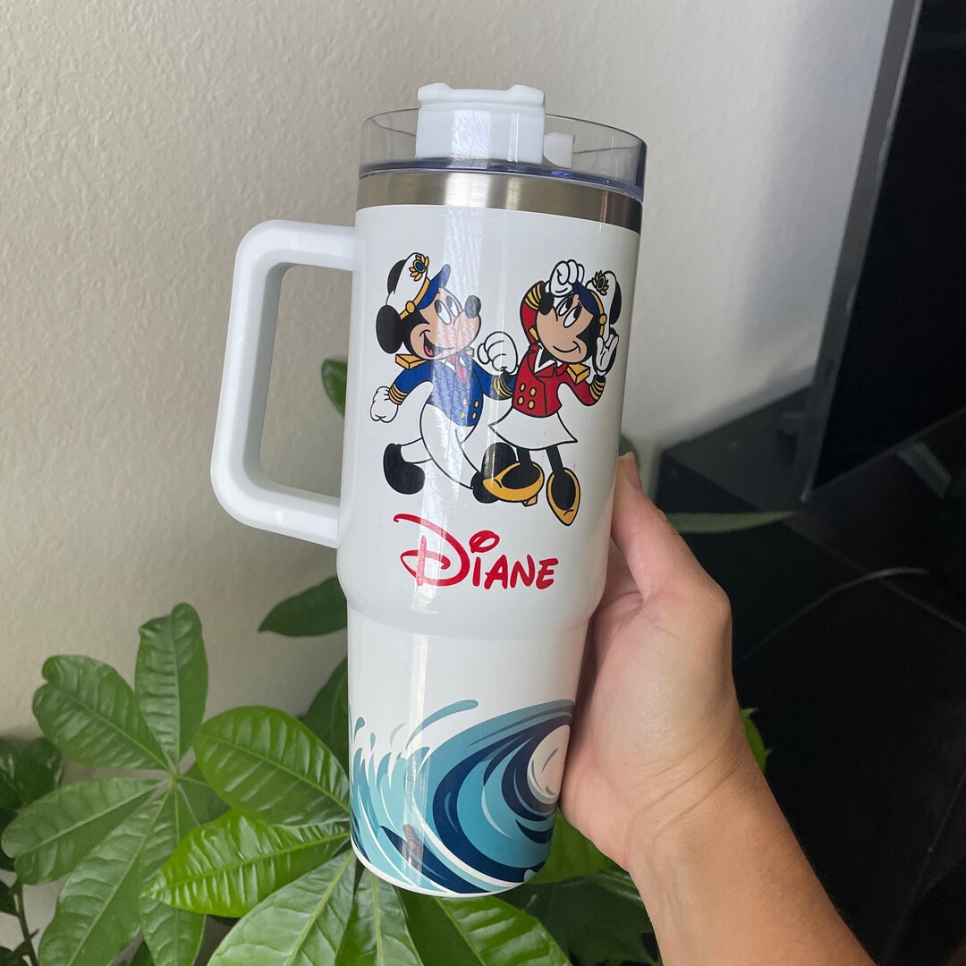 Disney Cruise Tumbler, Cruise Cup With Straw, Cruise Tumbler With ...