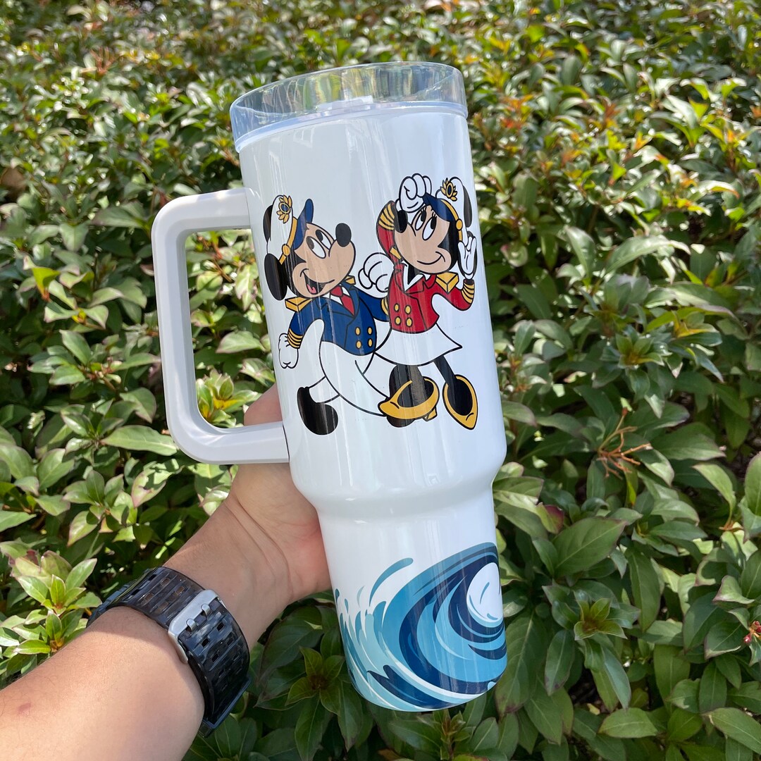 Disney Cruise Tumbler, Cruise Cup With Straw, Cruise Tumbler With ...