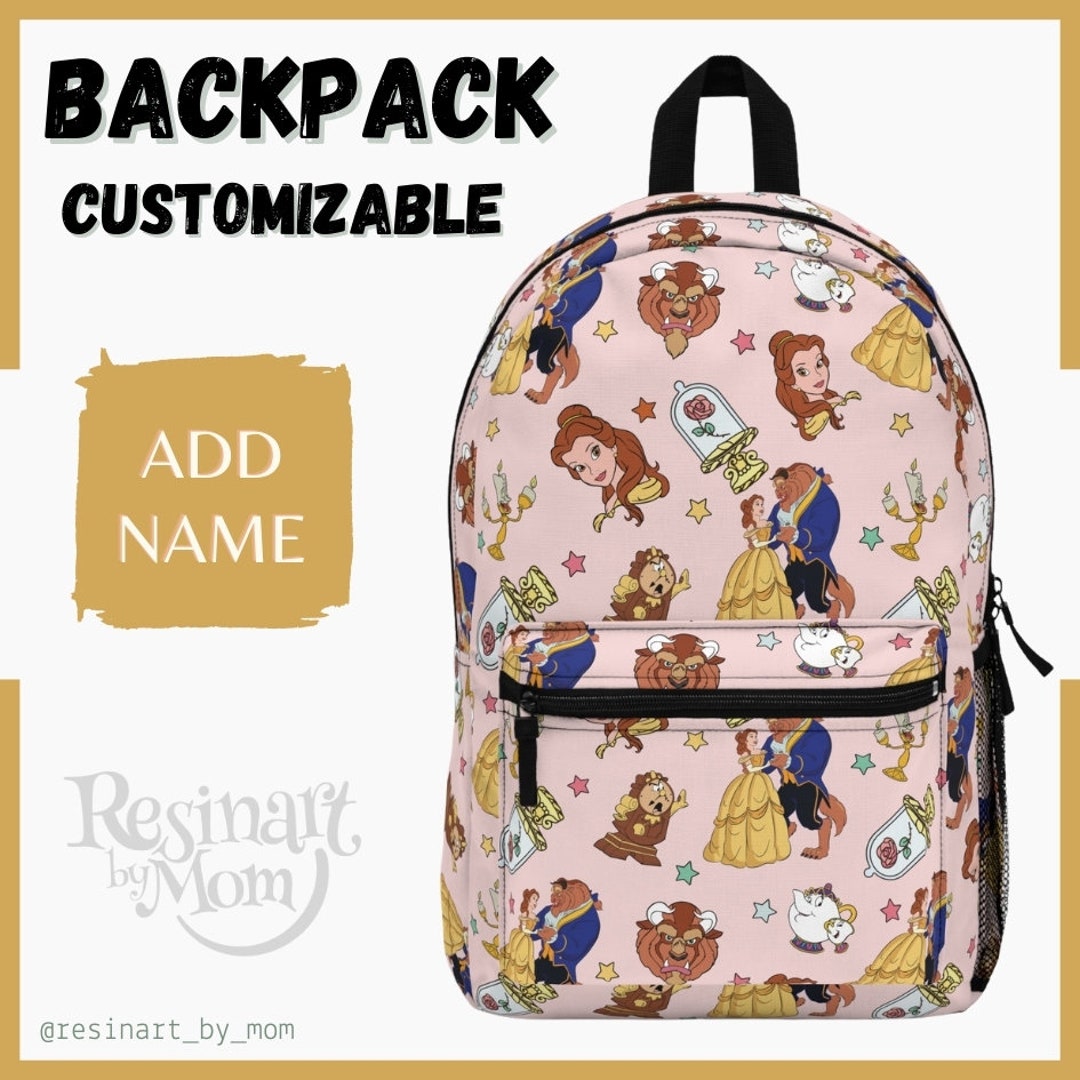 Beauty and the Beast Backpack, Belle Backpack for Kids, Disney Backpack ...
