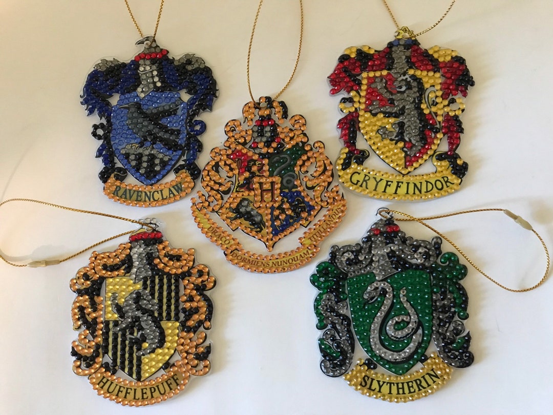 Harry Potter Diamond Art Rhinestone Ornaments - Etsy