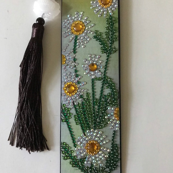 Rhinestone Bookmark - Etsy