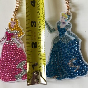 Princess Key Chains - Etsy