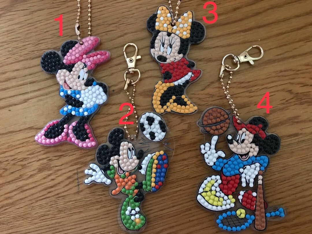 Disney Themed Key Chain/zipper Pull/ Backpack Tag - Etsy