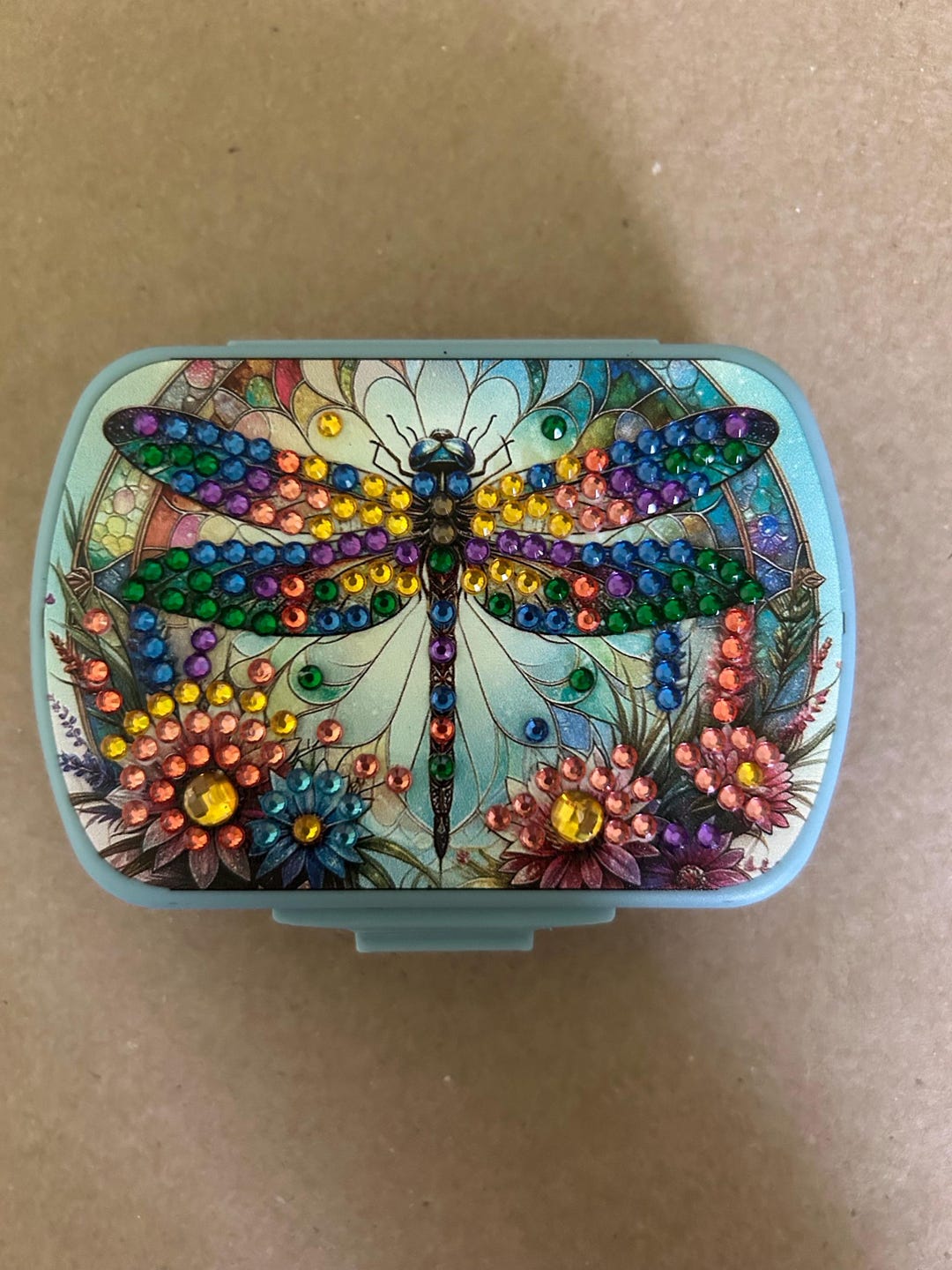 Dragonfly Pill Box - Etsy
