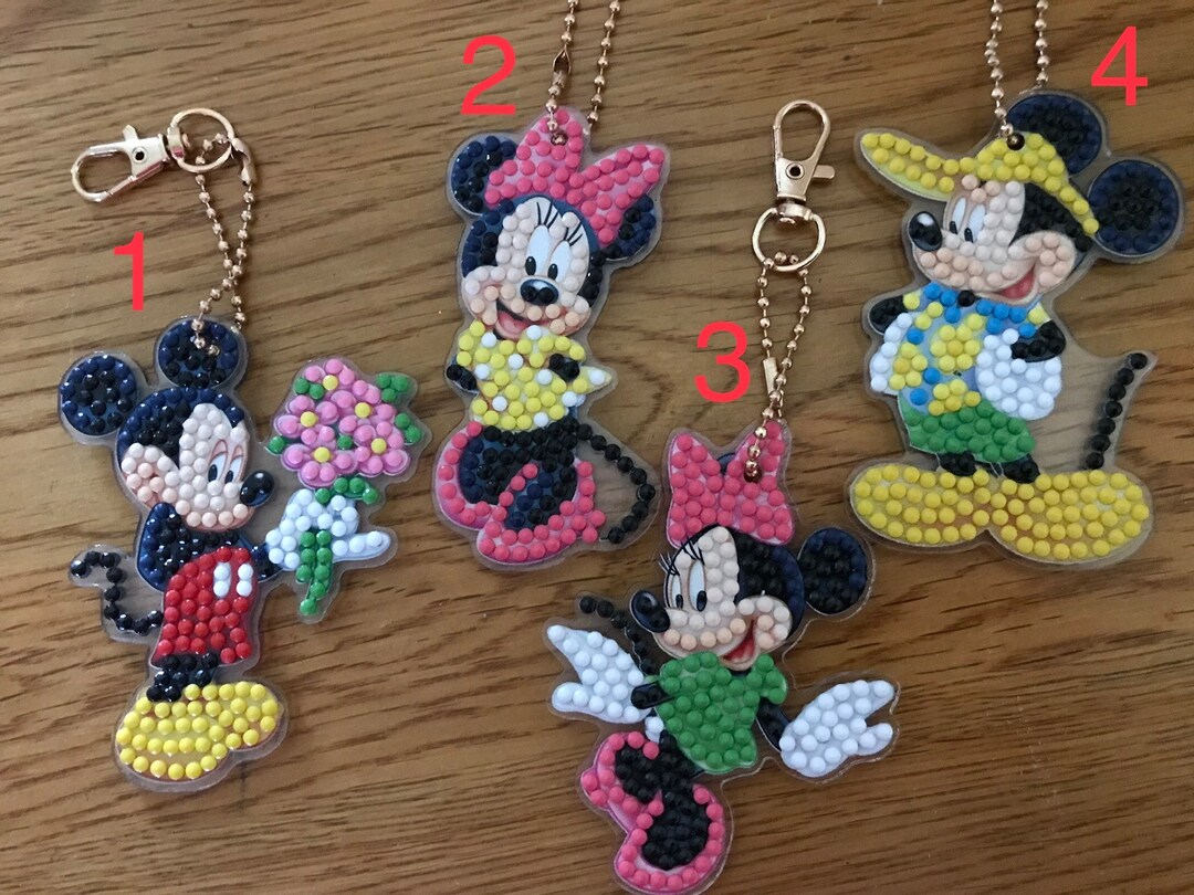 Disney Themed Key Chain/zipper Pull/ Backpack Tag - Etsy