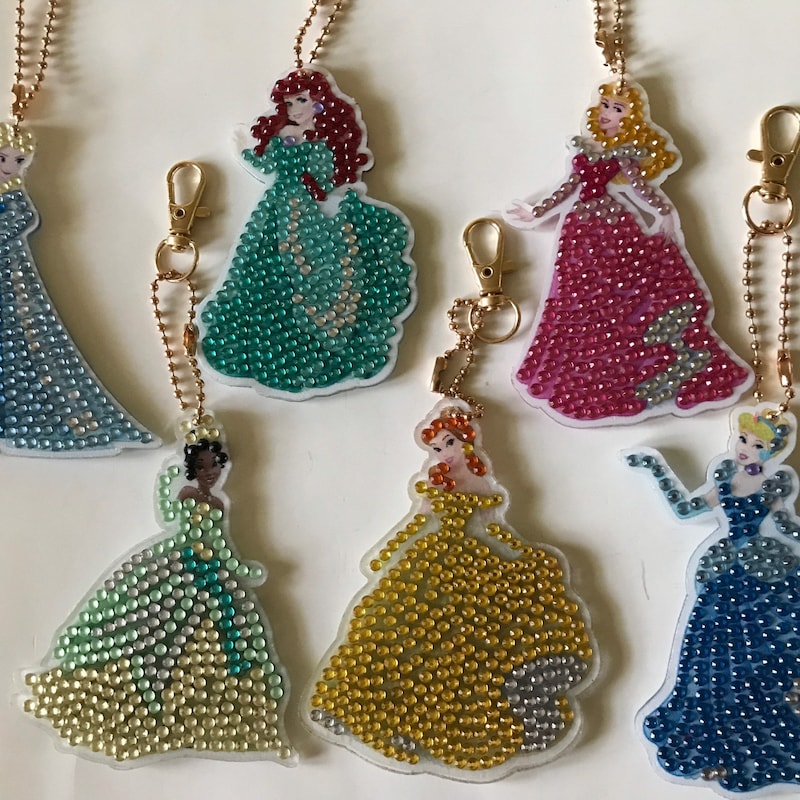 Cinderella Key Chain - Etsy