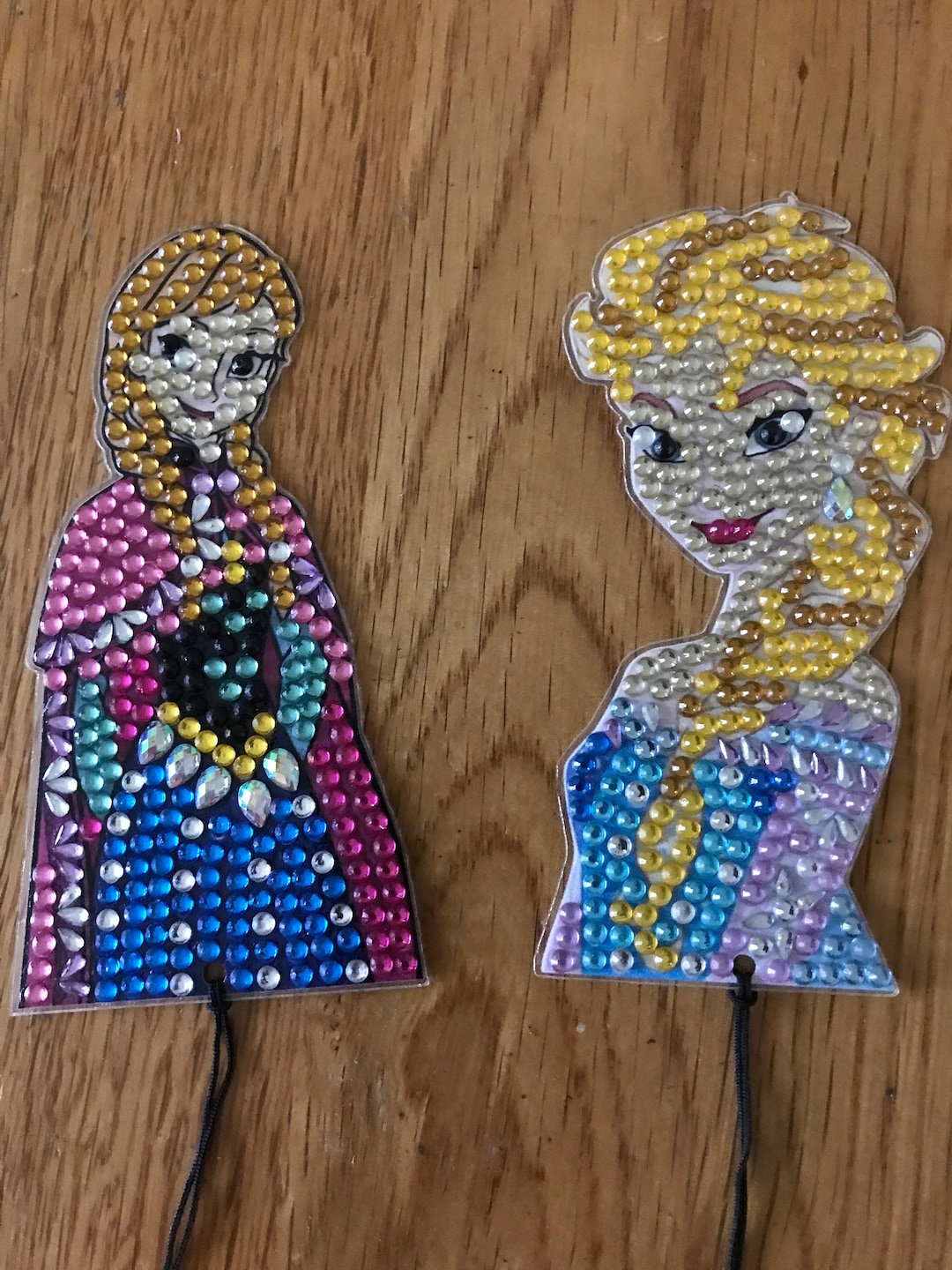 Elsa & Anna Bookmarks - Etsy