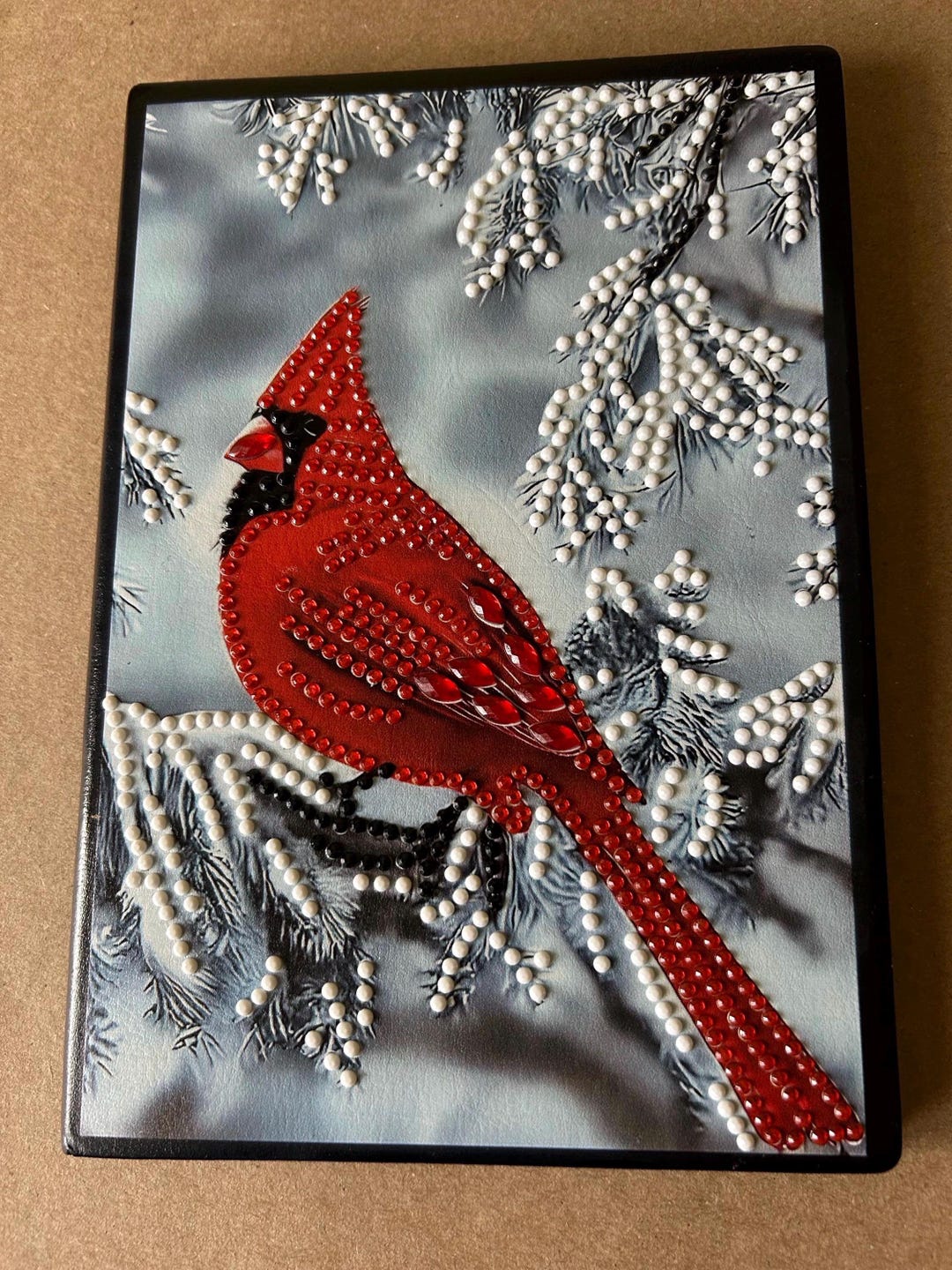Cardinal Diamond Art Journal - Etsy