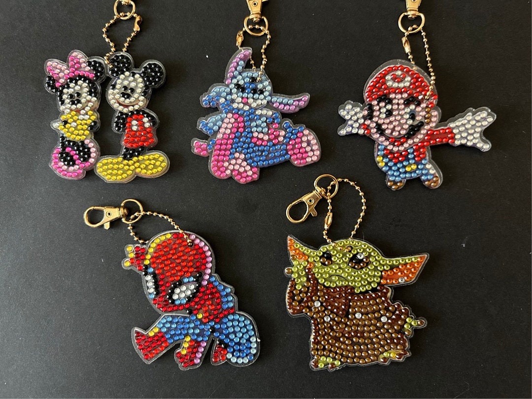Character Key Chain/zipper Pull/ Backpack Tag - Etsy