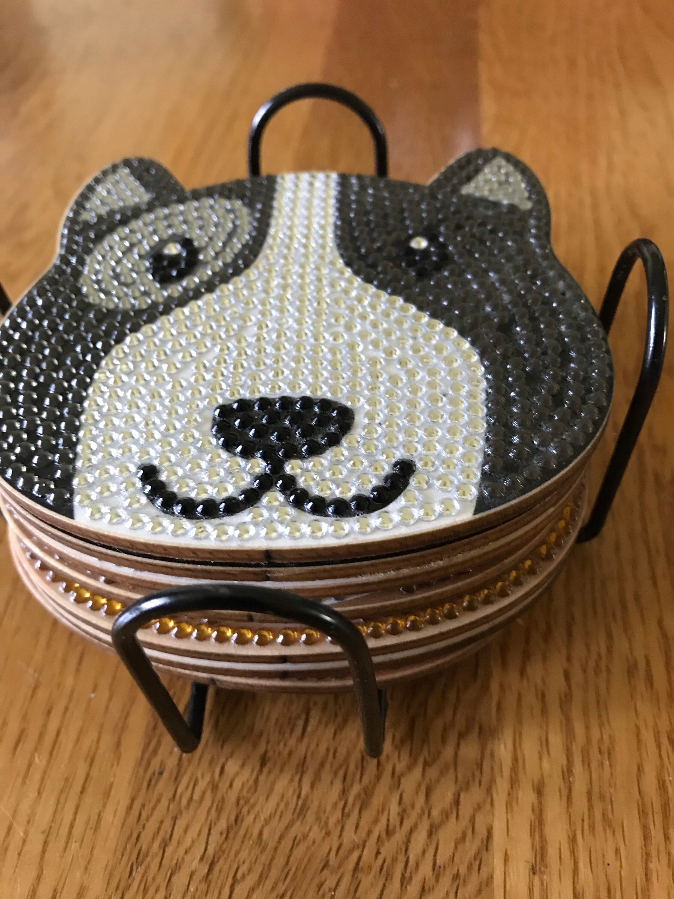 Dog Themed Coaster Set - Etsy
