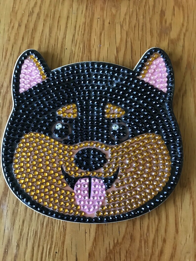Dog Themed Coaster Set - Etsy