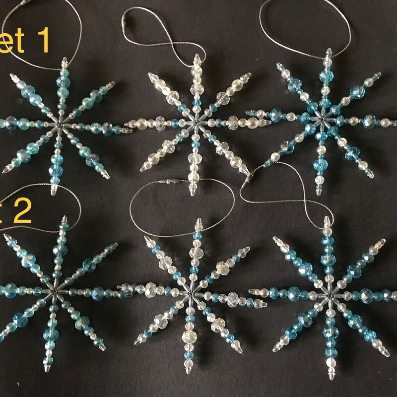 Snowflake Bead Kit - Etsy