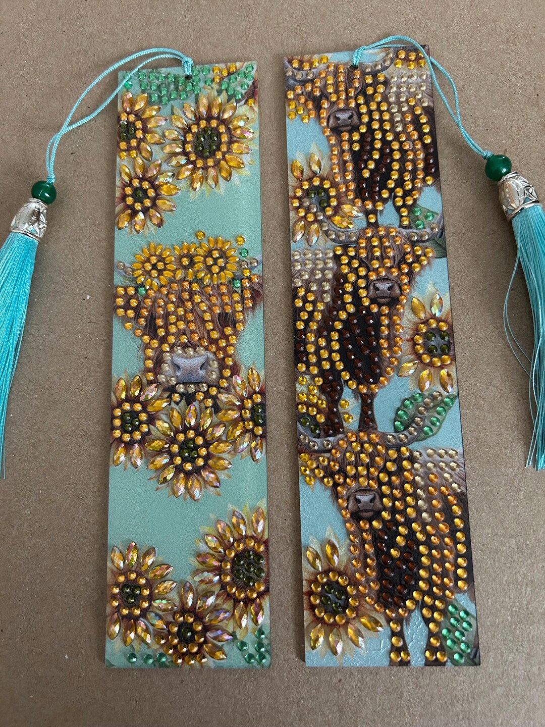 Highland Cow Bookmark Set - Etsy