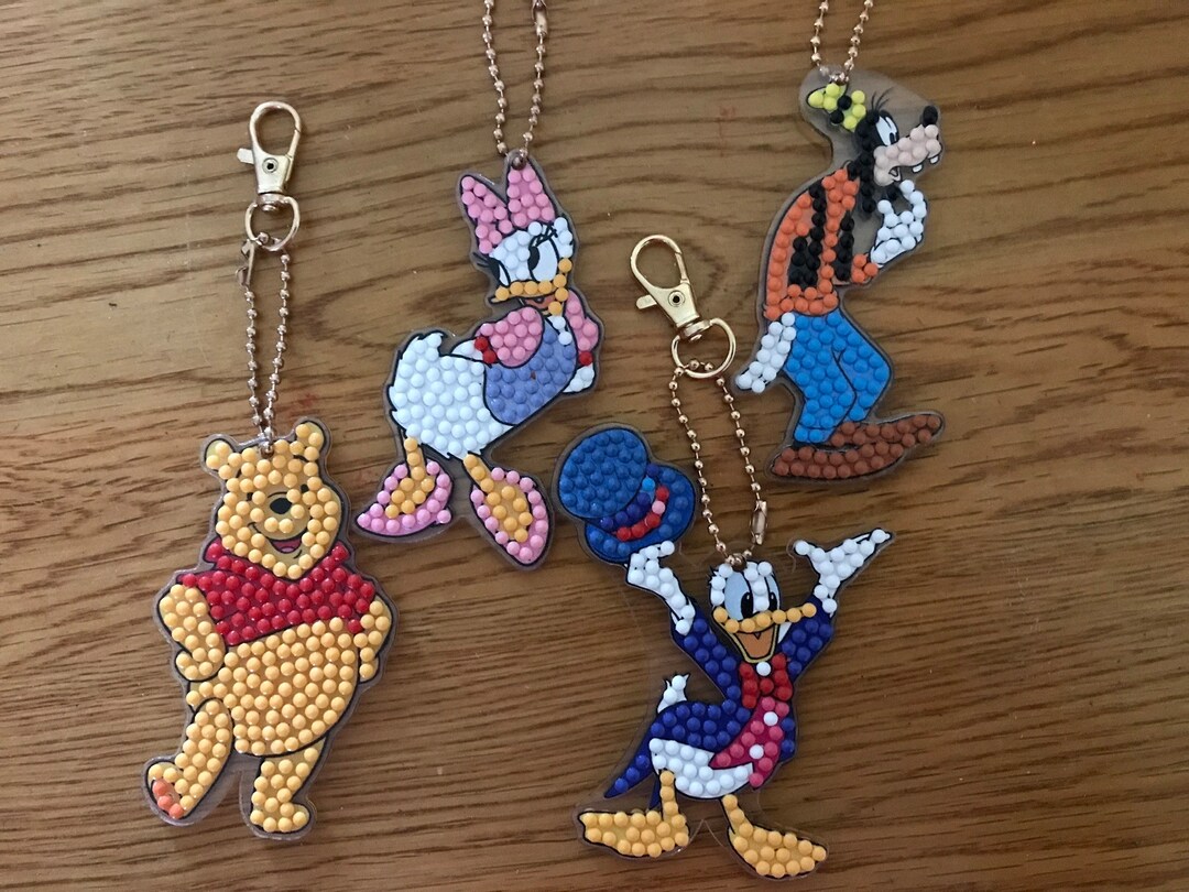 Disney Themed Key Chain/zipper Pull/ Backpack Tag - Etsy