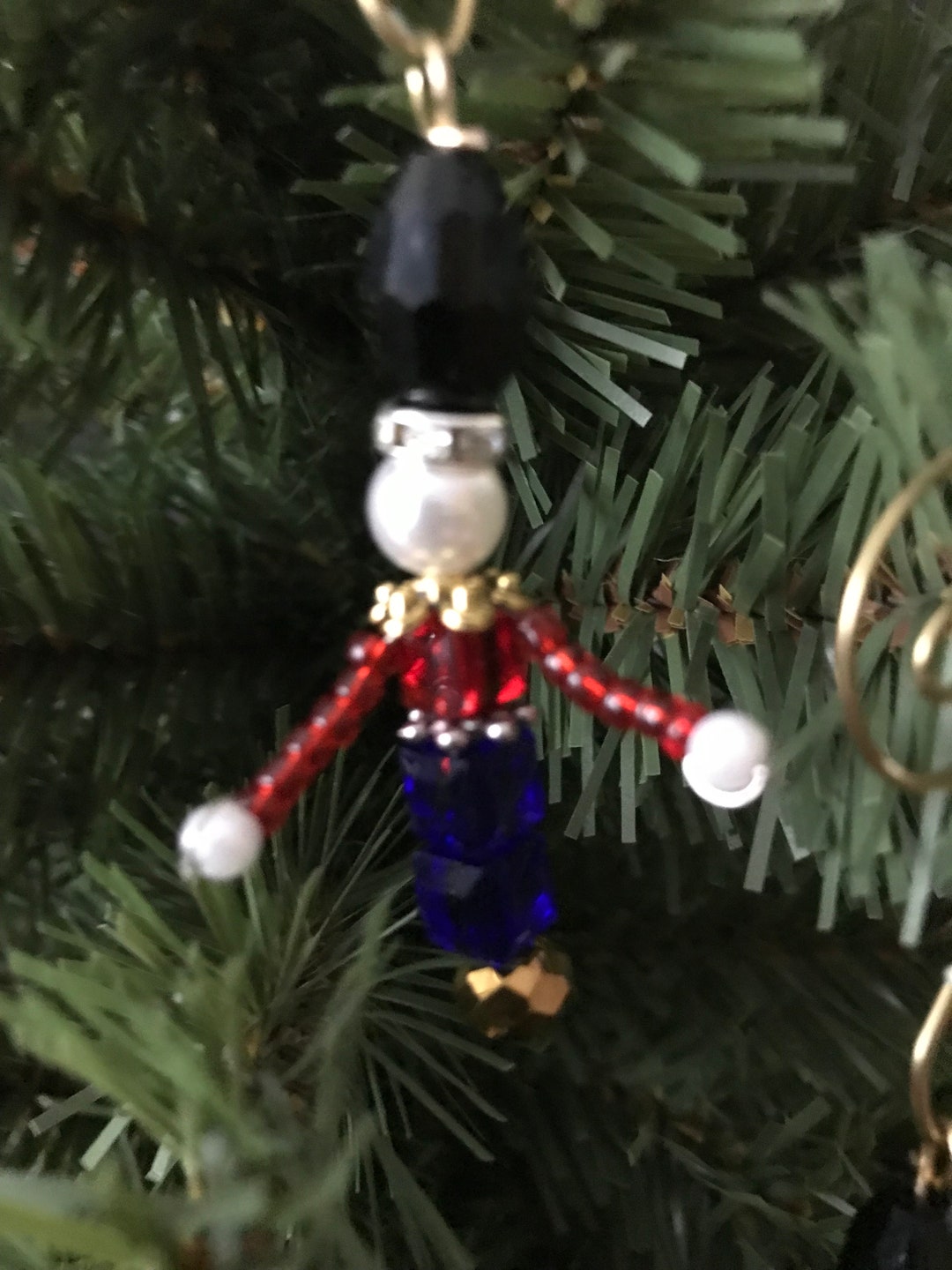 Toy Soldier Beaded Ornaments - Etsy