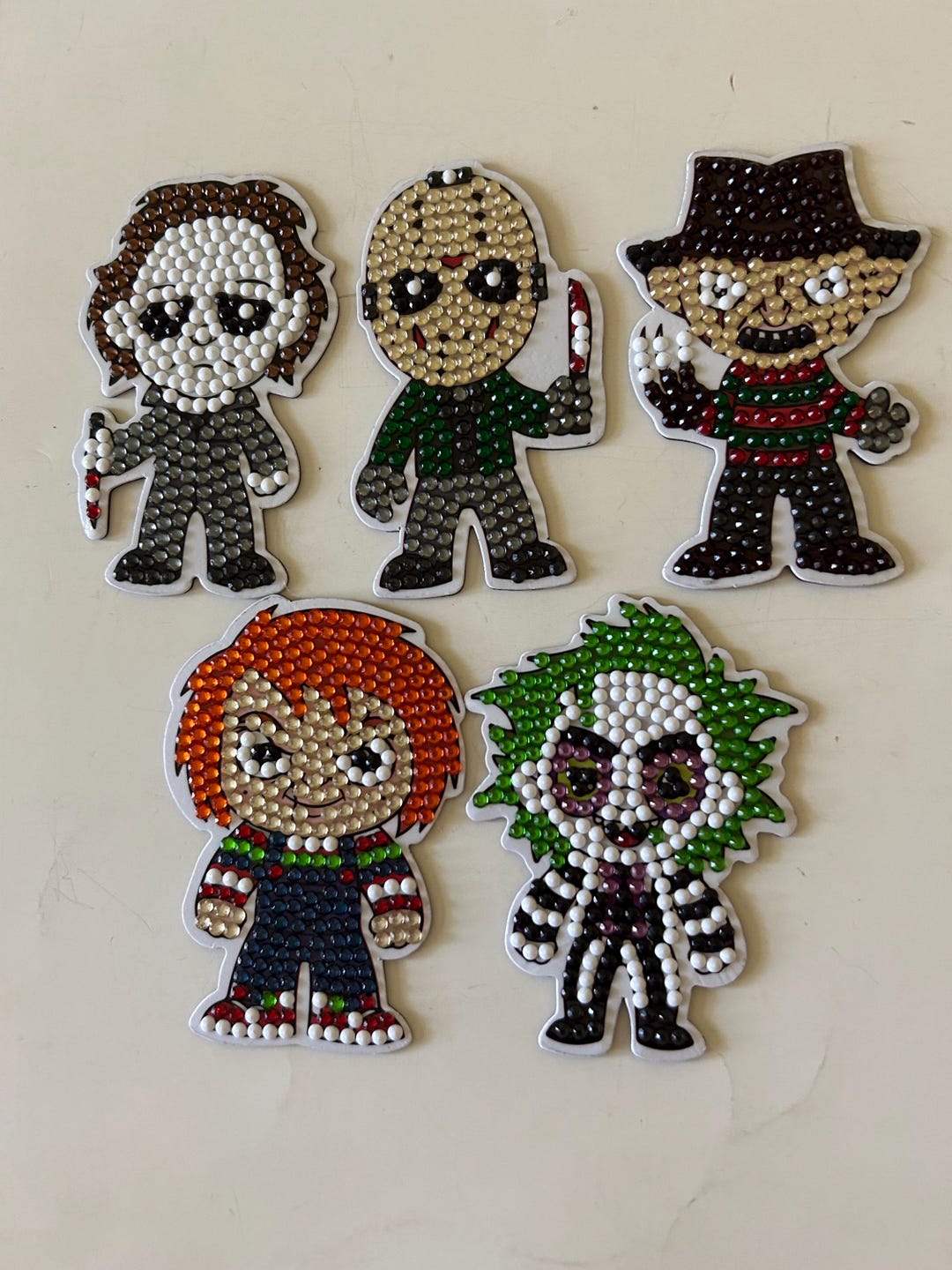 80’s Horror Film Villain Magnets - Etsy